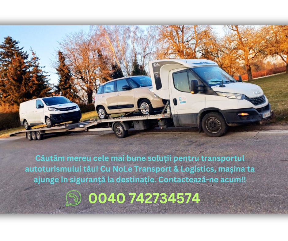 Căutăm mereu cele mai bune soluții pentru transportul autoturismului tău! Cu NoLe Transport ...