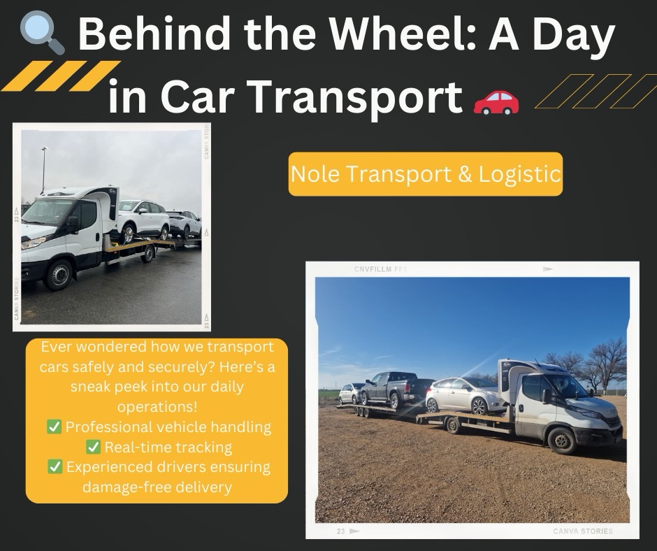 A day in car transport – Nole Transport Logistic
